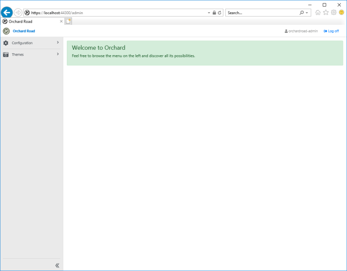 First Step into Orchard Core – cuteprogramming