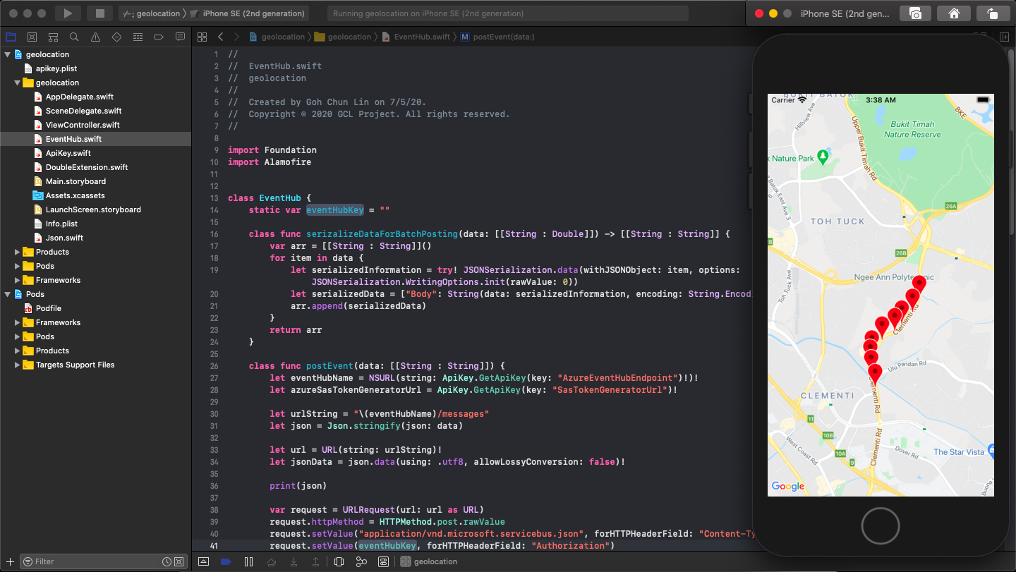Building Driver Tracking System with Eventing in Microsoft Azure – cuteprogramming