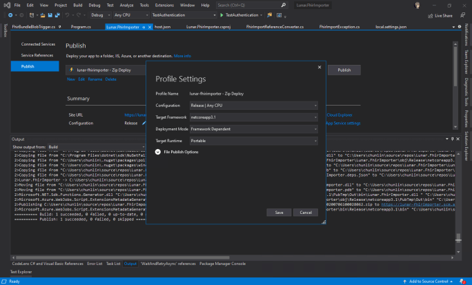 Authentication of Azure API for FHIR® and the Import of Patient Info with Azure Function ...