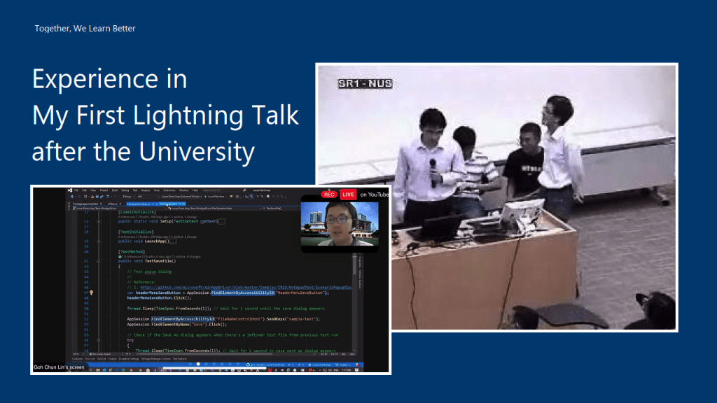 Experience in My First Lightning Talk after the University – cuteprogramming